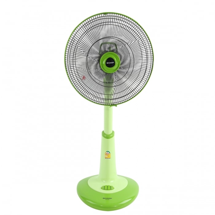 SHARP | 18 inch slide fan, model PJ-SL181GA, green – 1dayplusX